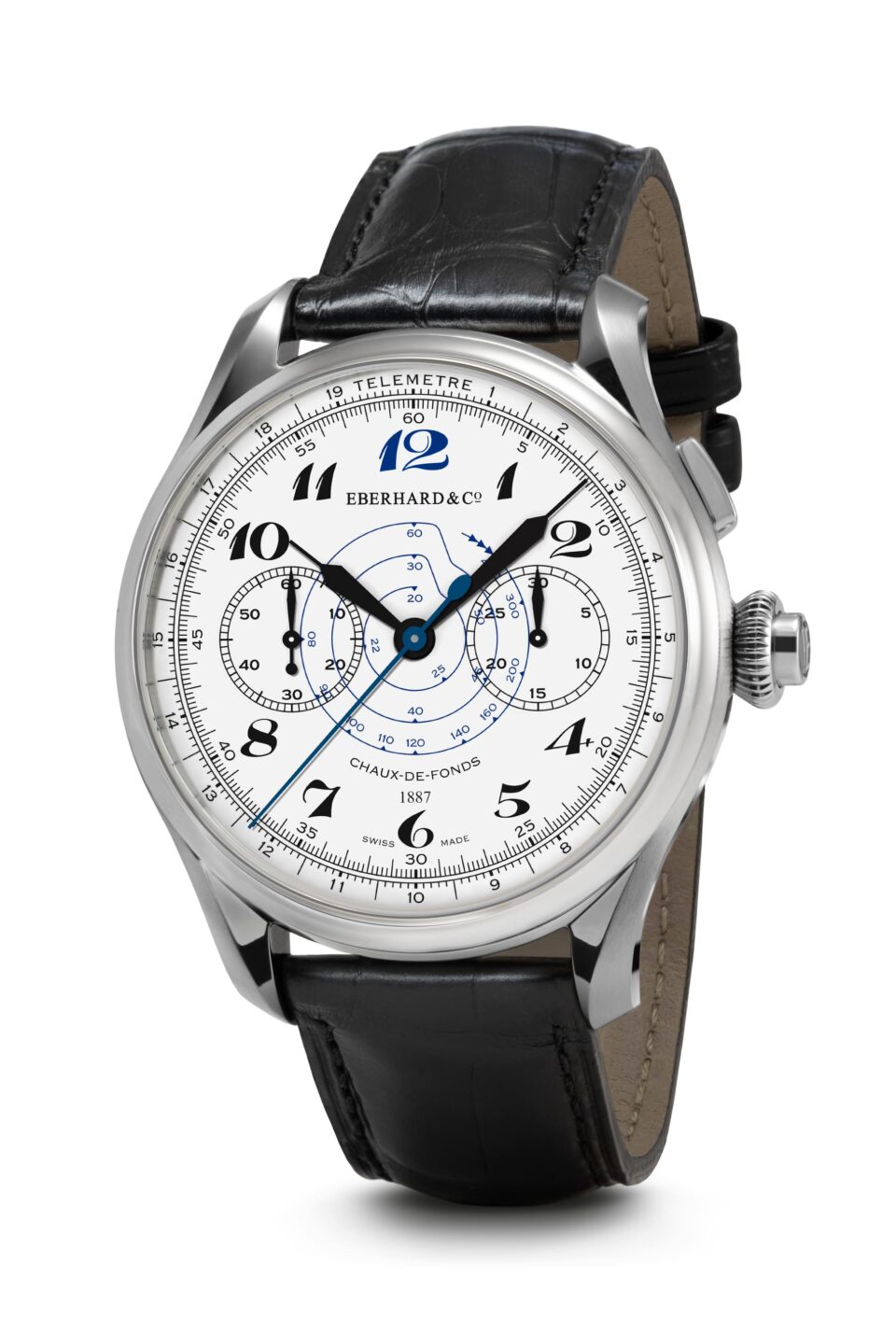 Eberhard & Co. Chronographe 1887 : un hommage au temps et à l’histoire de l’aviation - Montres ...